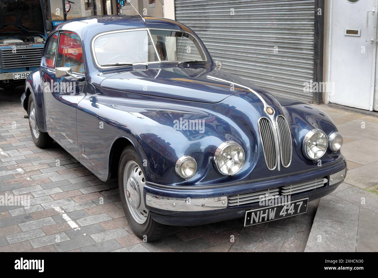 British luxury sporting car Bristol 401, produced between 1948 and 1953 ...