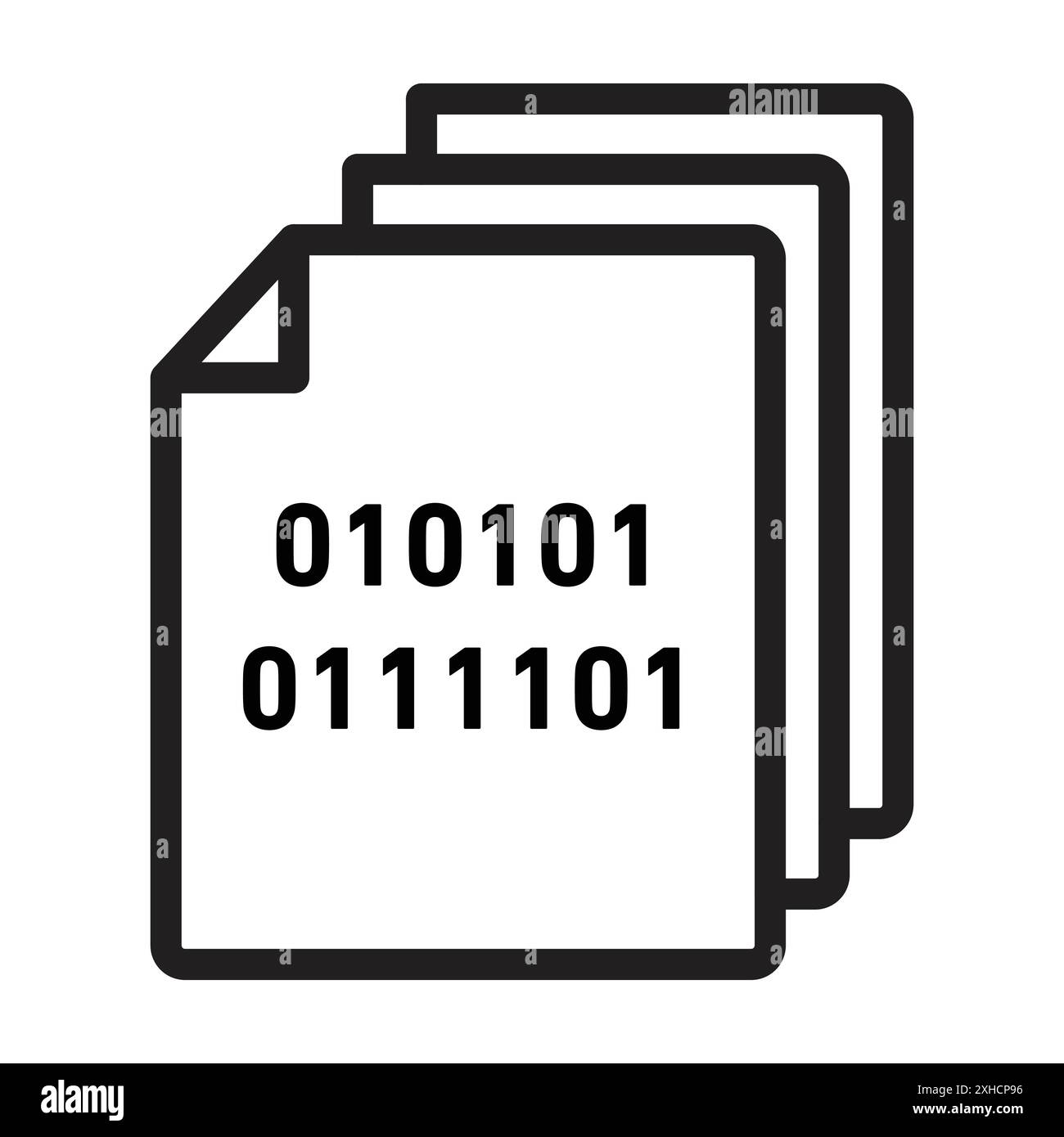 Zero one binary code Cut Out Stock Images & Pictures - Alamy