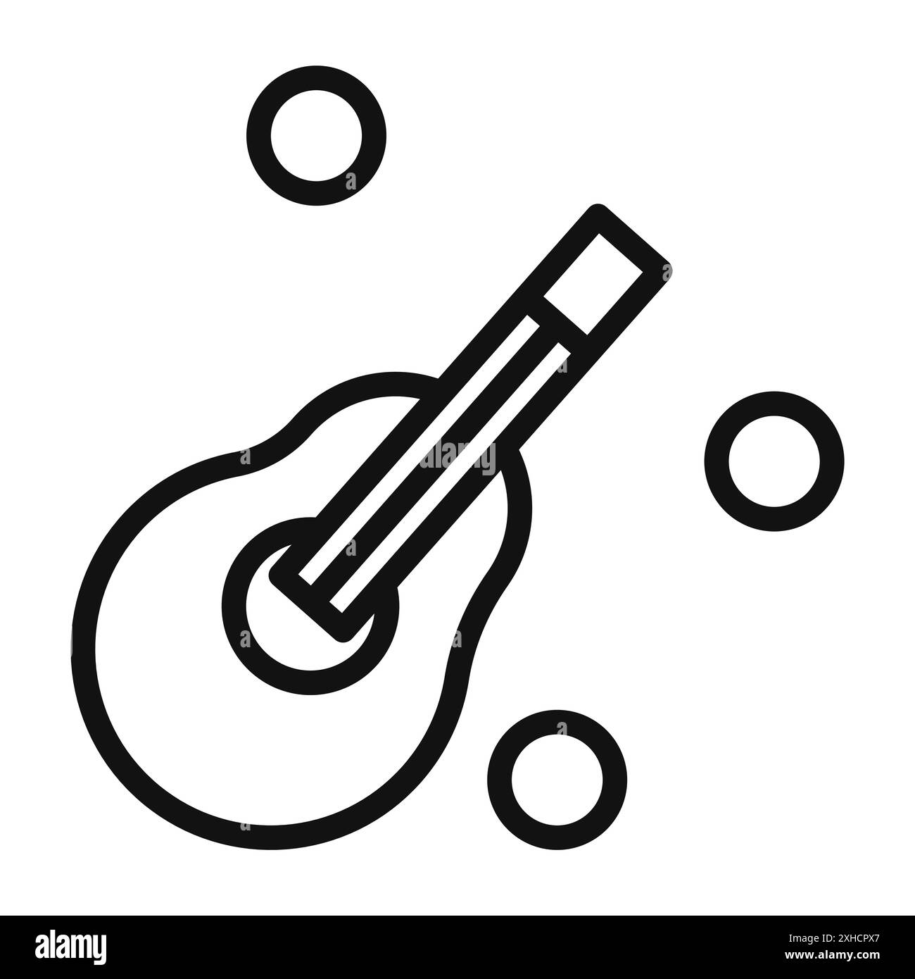 Busking icon Vector symbol or sign set collection in black and white ...