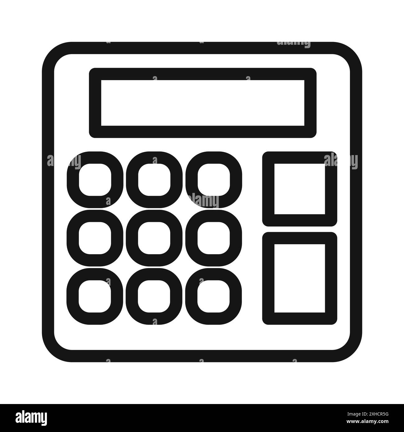 Student money calculator Stock Vector Images - Alamy