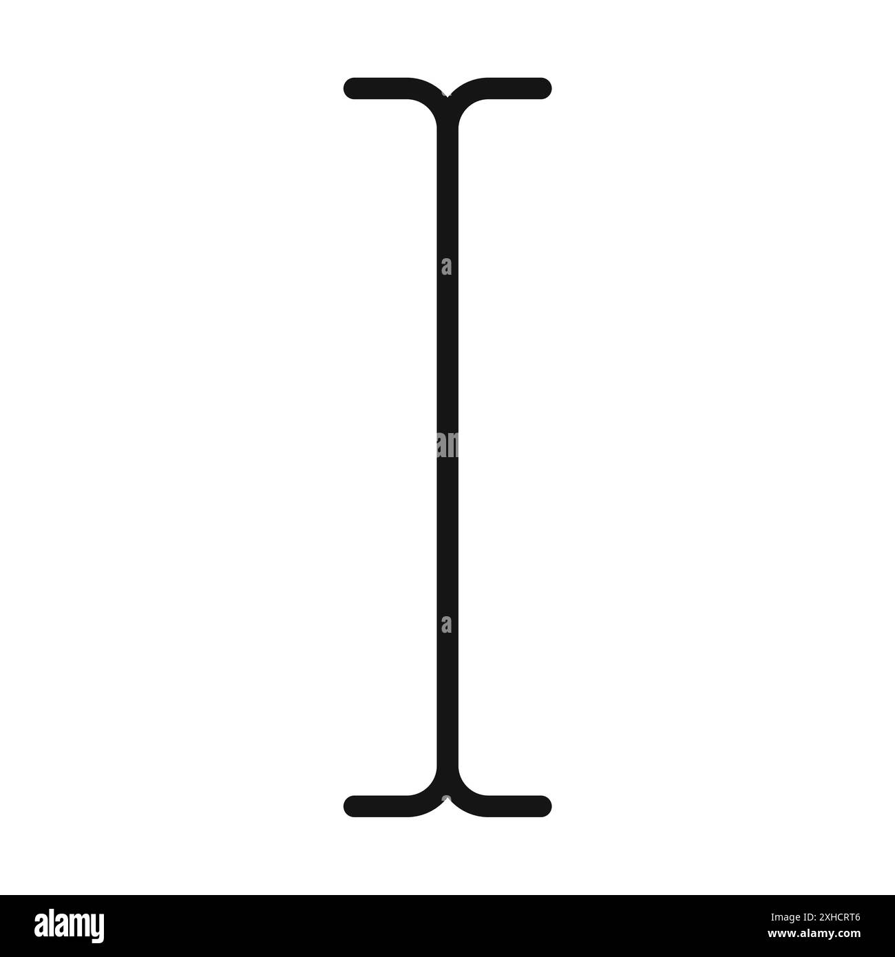 Cursor text icon Vector symbol or sign set collection in black and ...