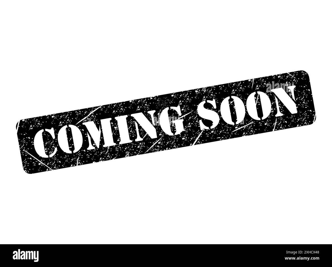 Coming soon stamp symbol, label sticker sign button, text banner vector ...