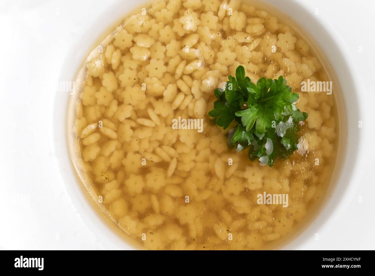 Overview of a star noodle soup Stock Photo - Alamy