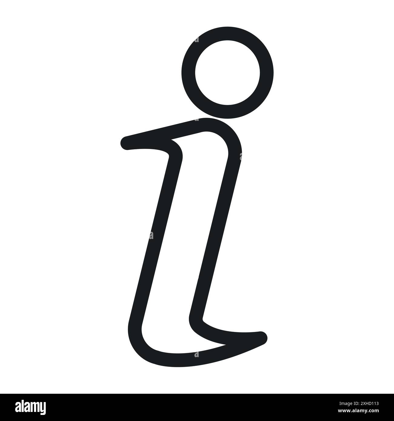 Info point blue sign icon Stock Vector Images - Alamy