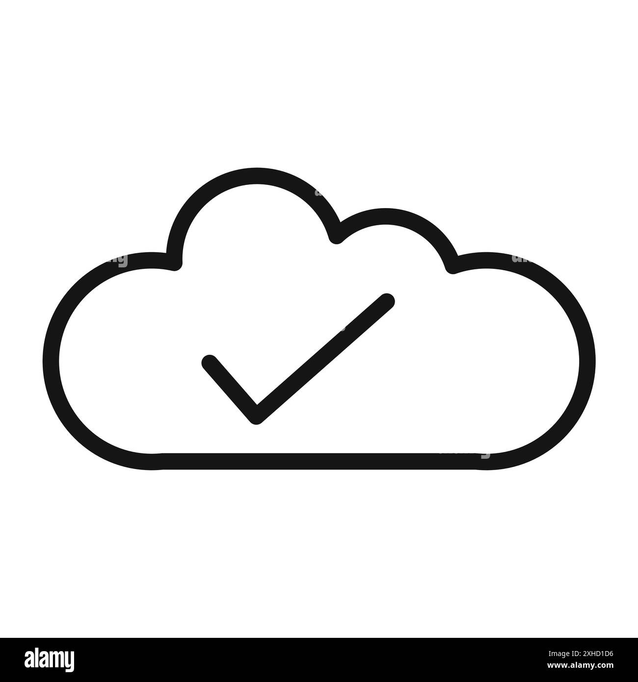 Cloud drive icon Black and White Stock Photos & Images - Alamy