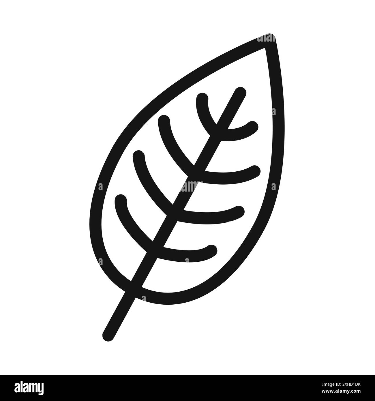 Mint tea line icon Cut Out Stock Images & Pictures - Alamy