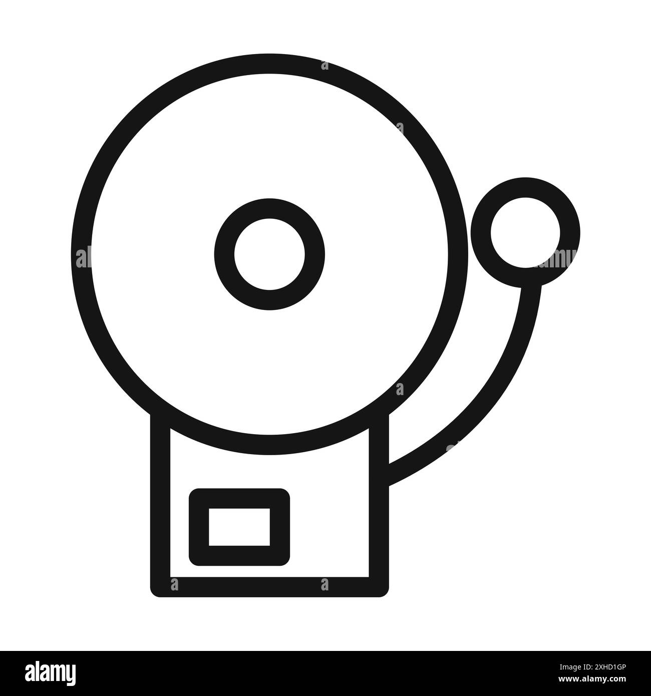 School icon in solid Cut Out Stock Images & Pictures - Alamy