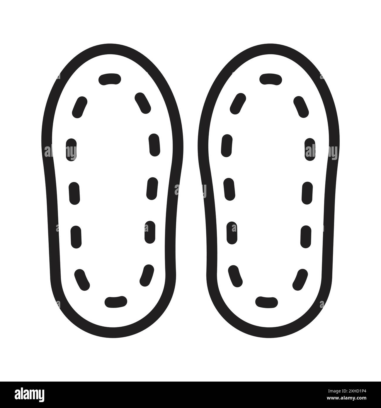 Footpath identification sign Stock Vector Images - Alamy