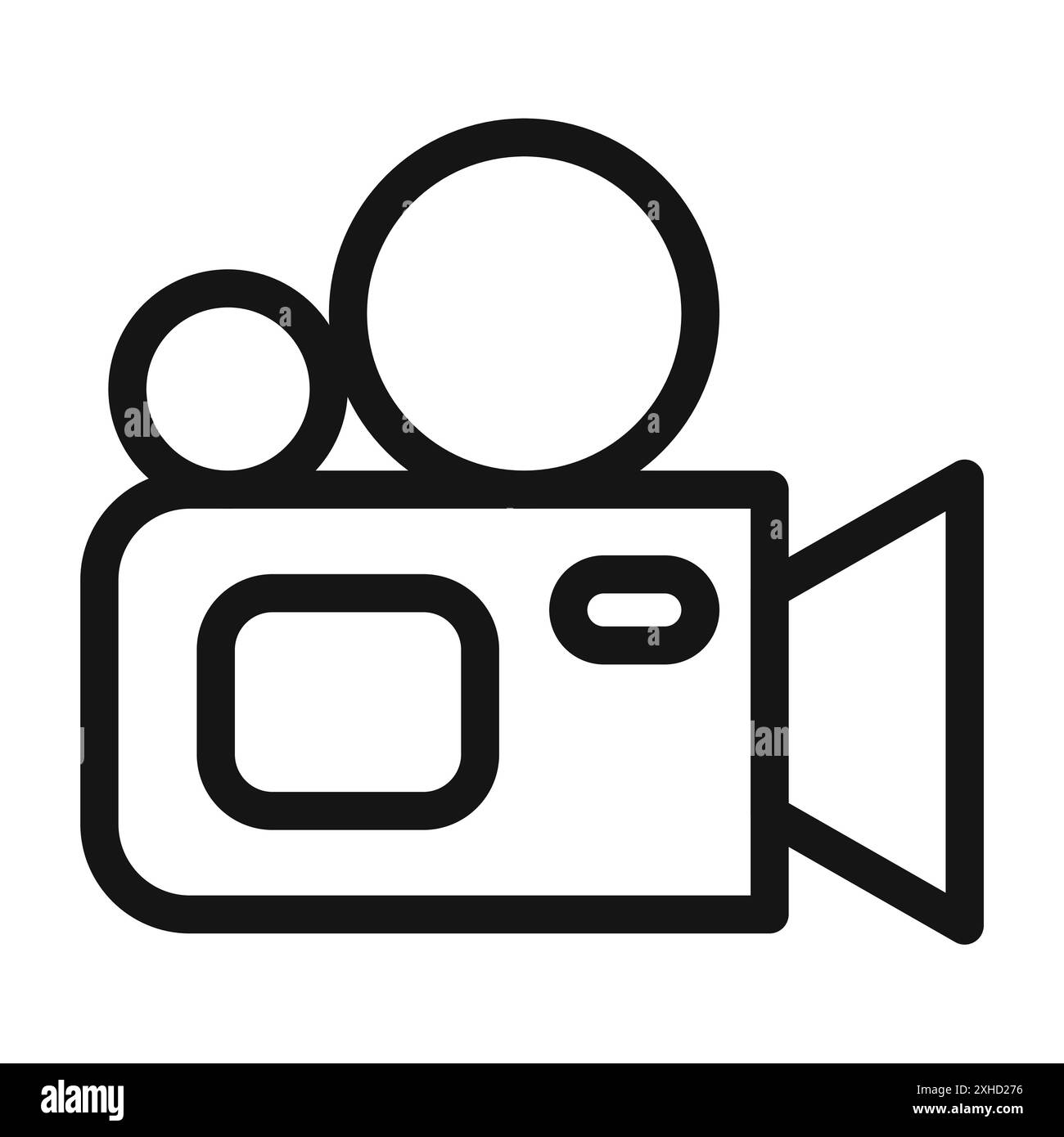 Camera Black And White Outline