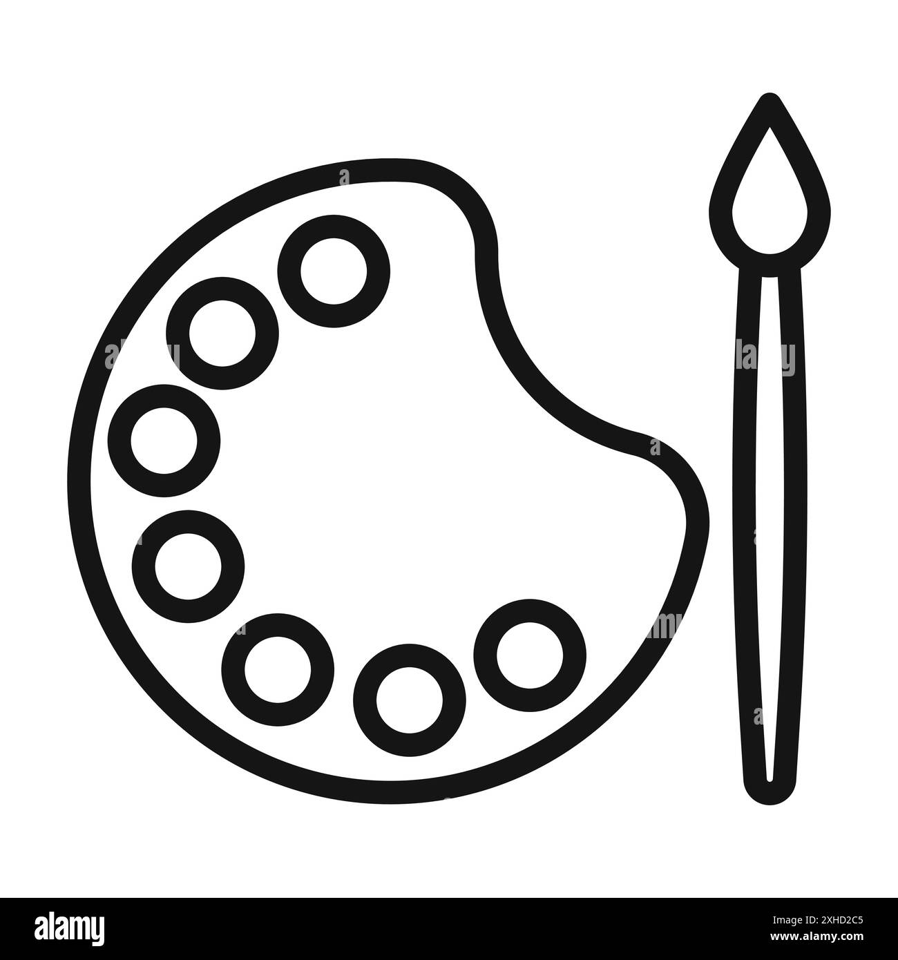 Paint colours chart Black and White Stock Photos & Images - Alamy