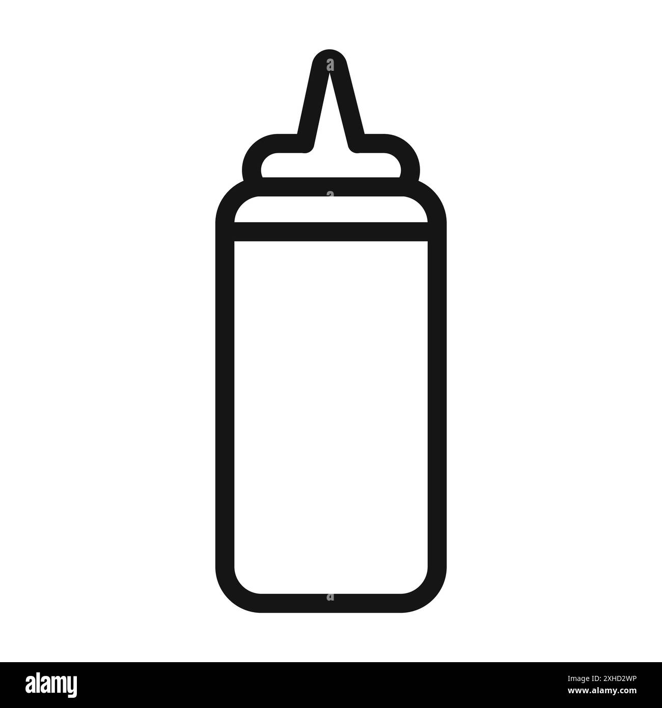 Sauce icon Vector symbol or sign set collection in black and white ...