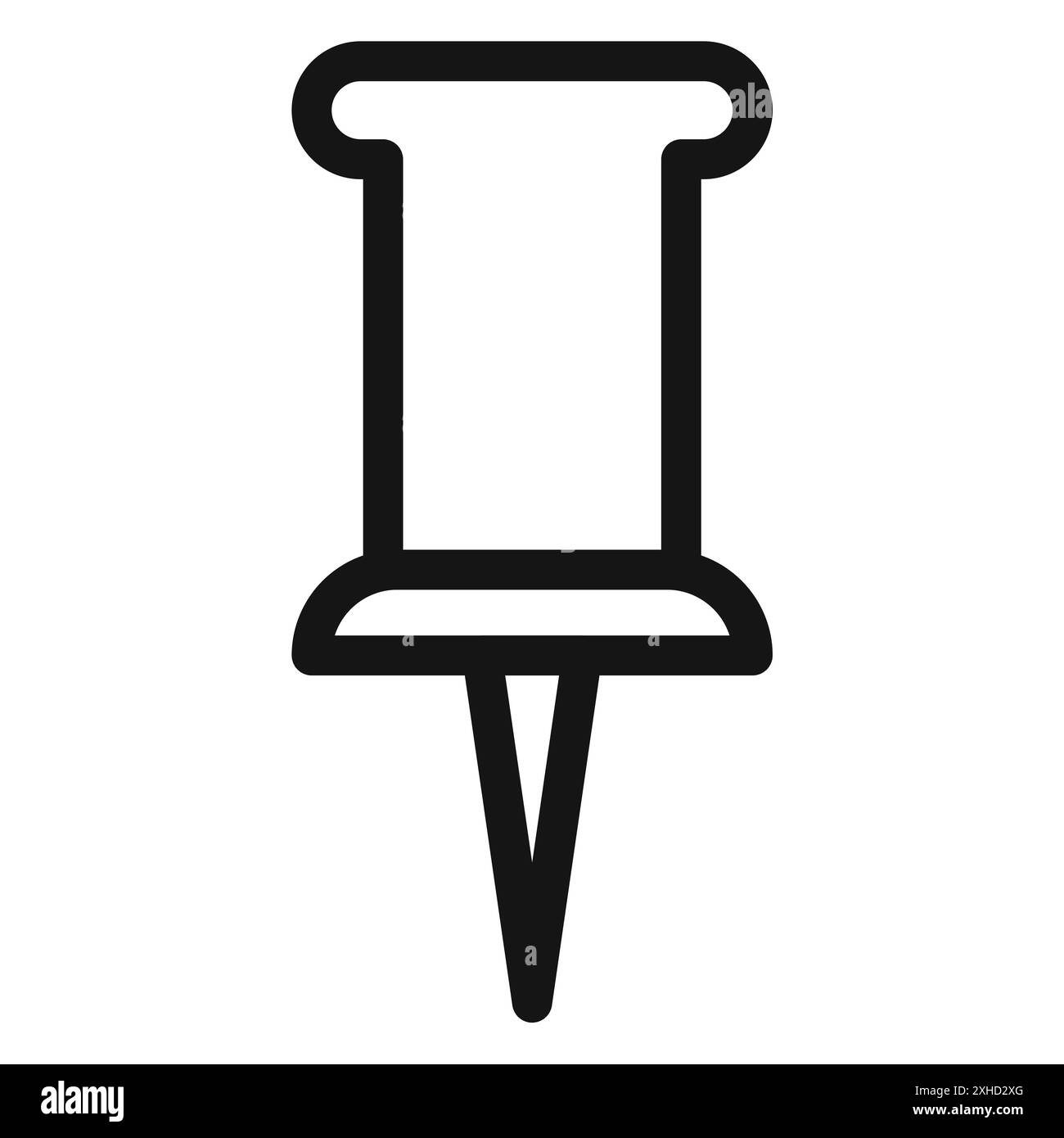 Tack icon Black and White Stock Photos & Images - Alamy
