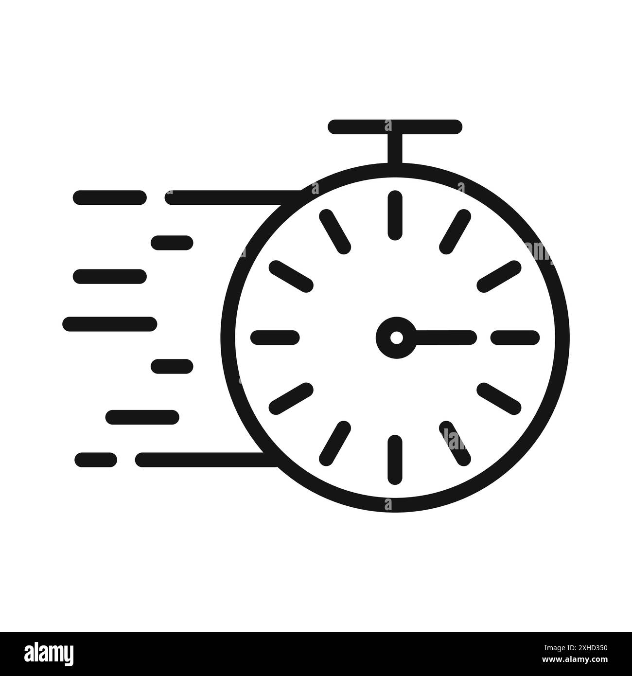 Time in motion clock Stock Vector Images - Alamy