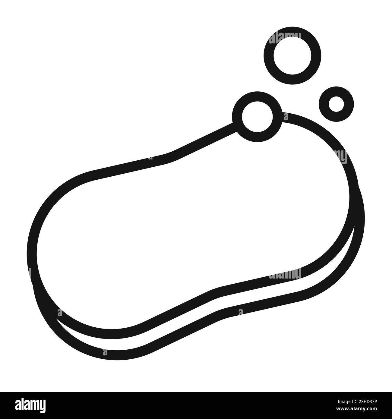 Soap icon Vector symbol or sign set collection in black and white ...