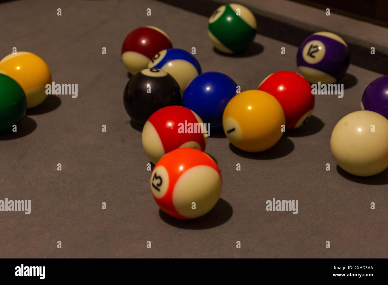 Billiard balls hi-res stock photography and images - Alamy