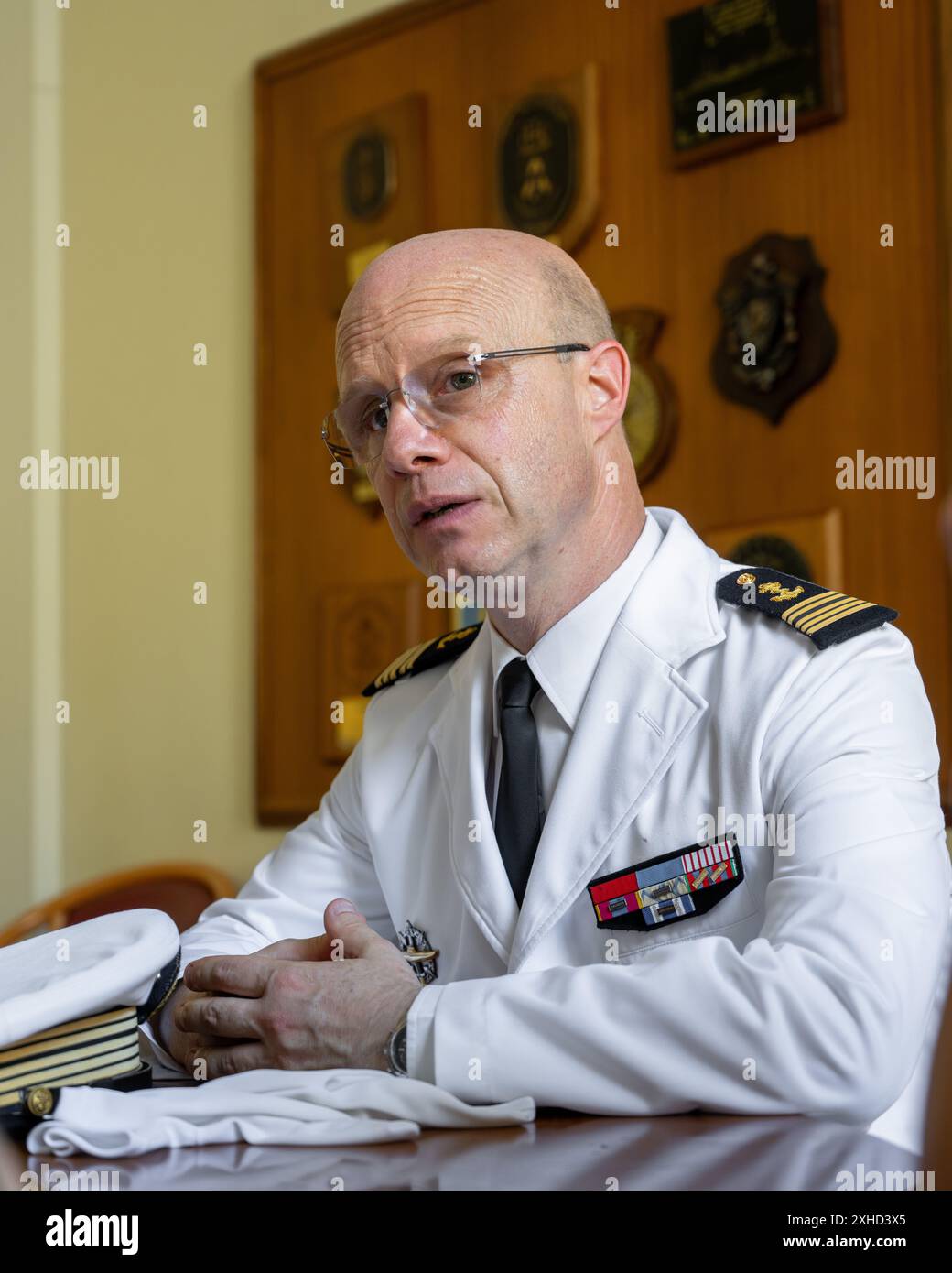 Captain Pierre Suleau is officially appointed Commander of the Toulon ...