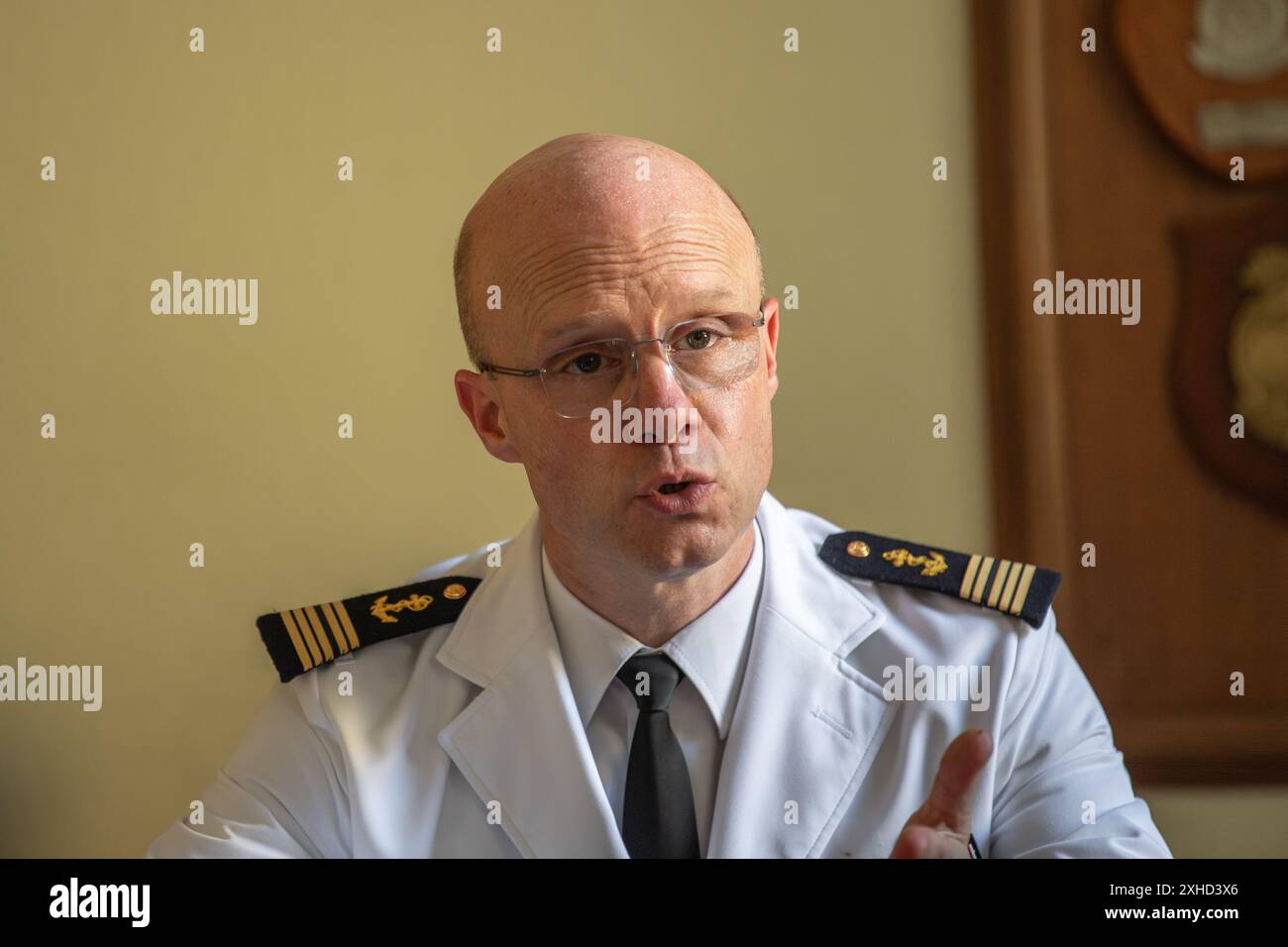 Captain Pierre Suleau is officially appointed Commander of the Toulon ...