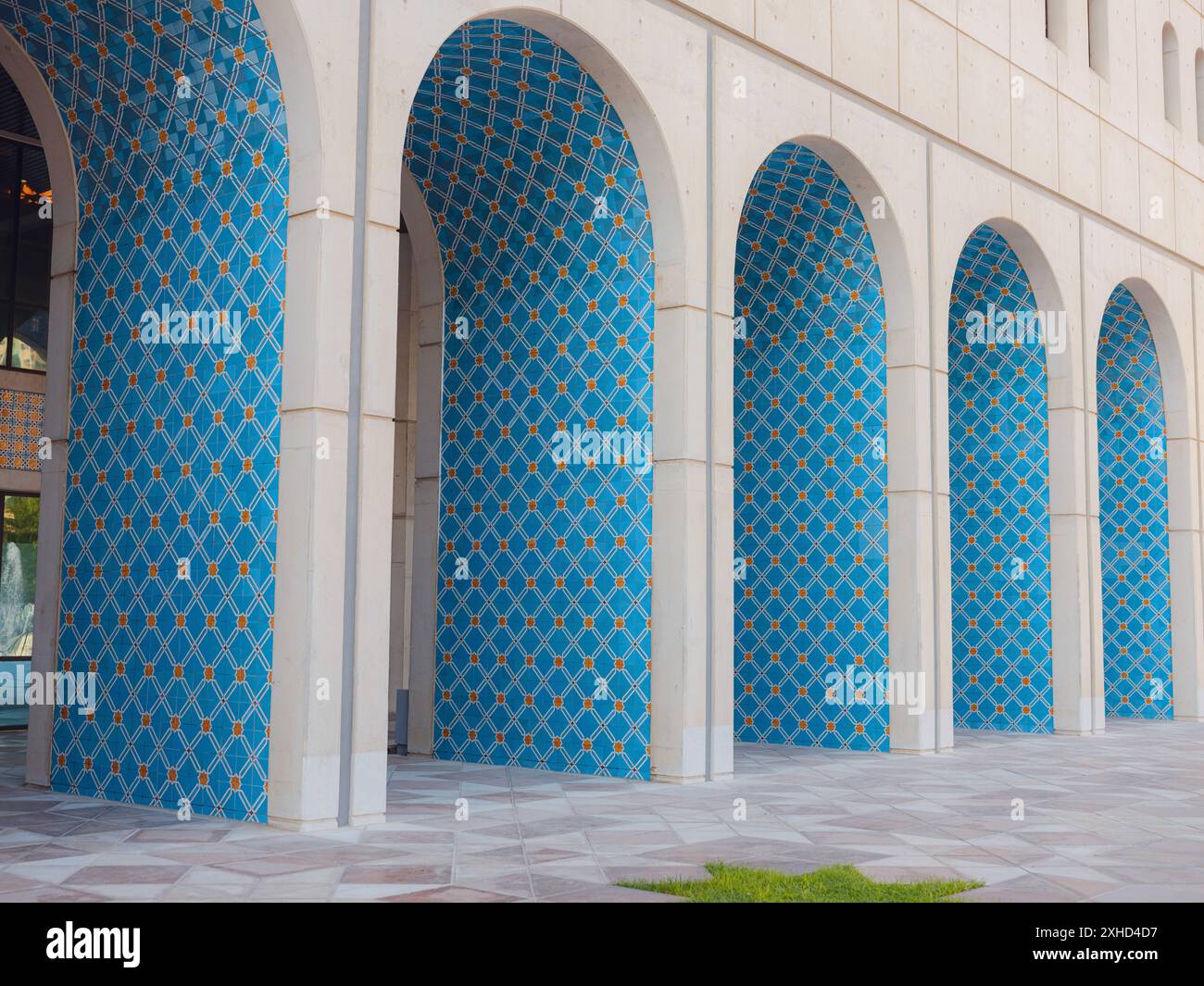 Exterior view of the Cultural Foundation, a museum and exhibition hall ...
