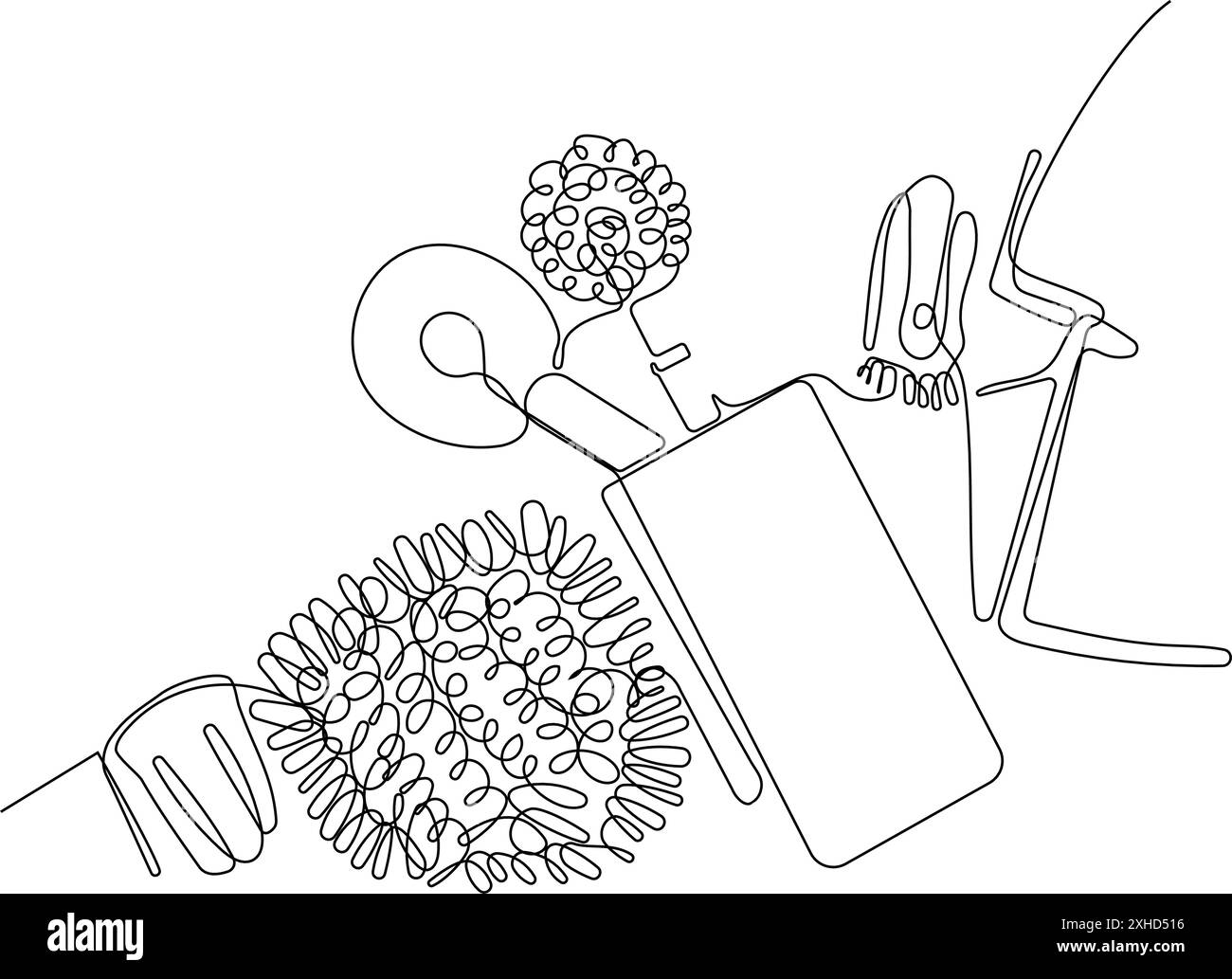 Man sorting tools Cut Out Stock Images & Pictures - Alamy