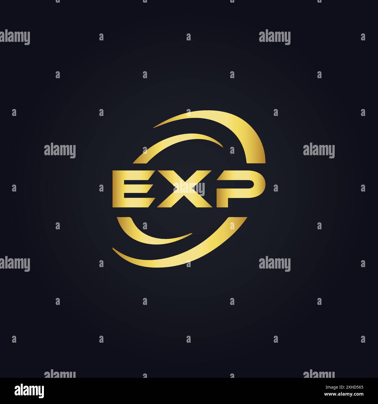 EXP logo. E X P design. White EXP letter. EXP, E X P letter logo design ...