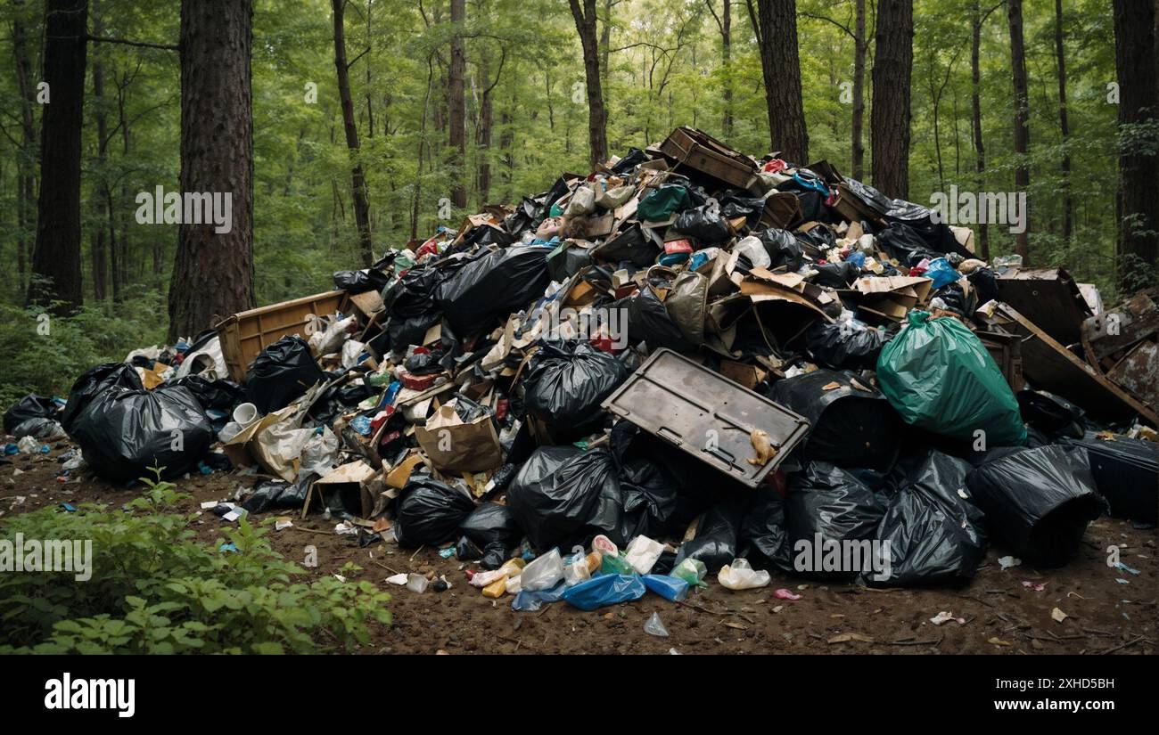 Large pile old broken hi-res stock photography and images - Alamy