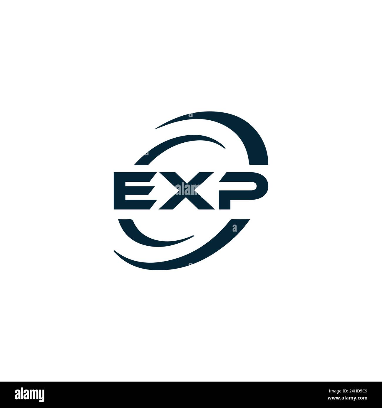 EXP logo. E X P design. White EXP letter. EXP, E X P letter logo design ...