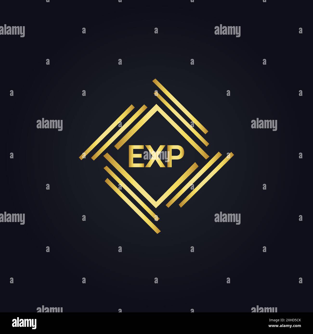 EXP logo. E X P design. White EXP letter. EXP, E X P letter logo design ...