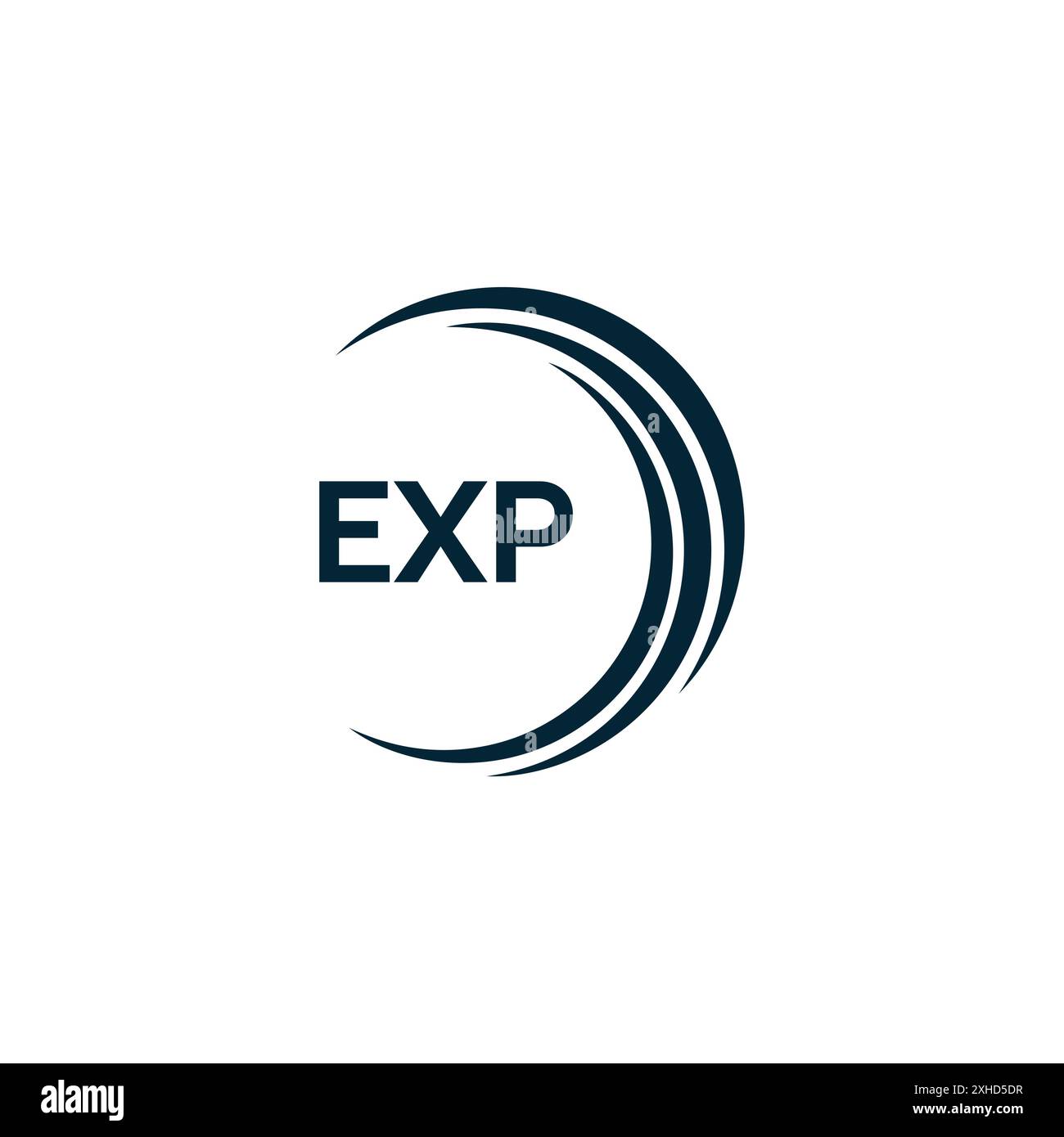 Exp gold logo hi-res stock photography and images - Alamy