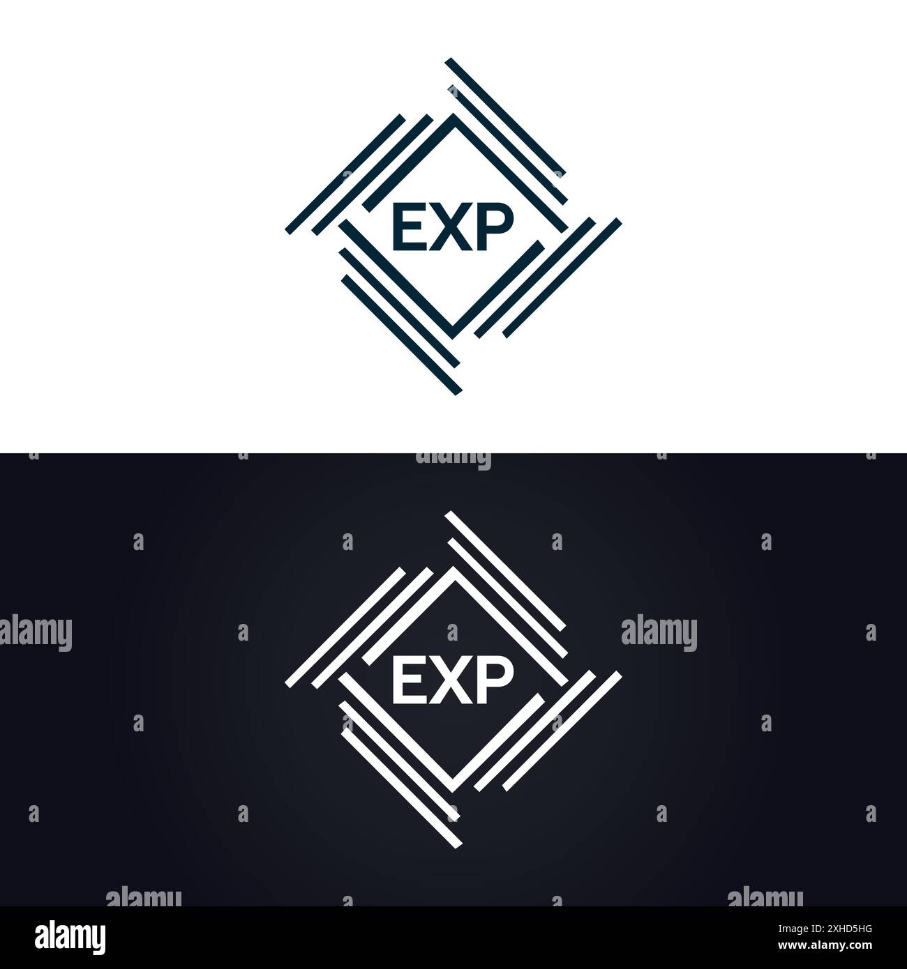 Exp gold logo hi-res stock photography and images - Alamy