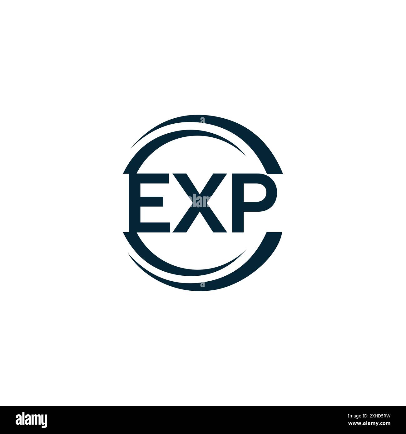 EXP logo. E X P design. White EXP letter. EXP, E X P letter logo design ...