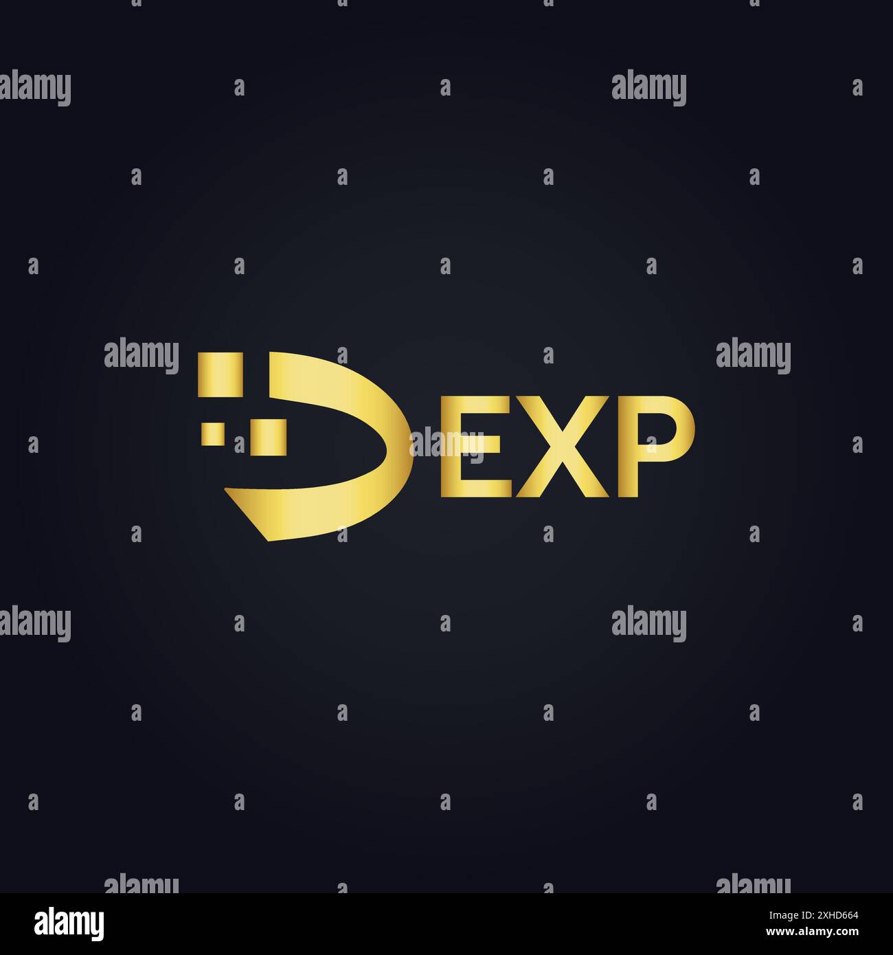 EXP logo. E X P design. White EXP letter. EXP, E X P letter logo design ...