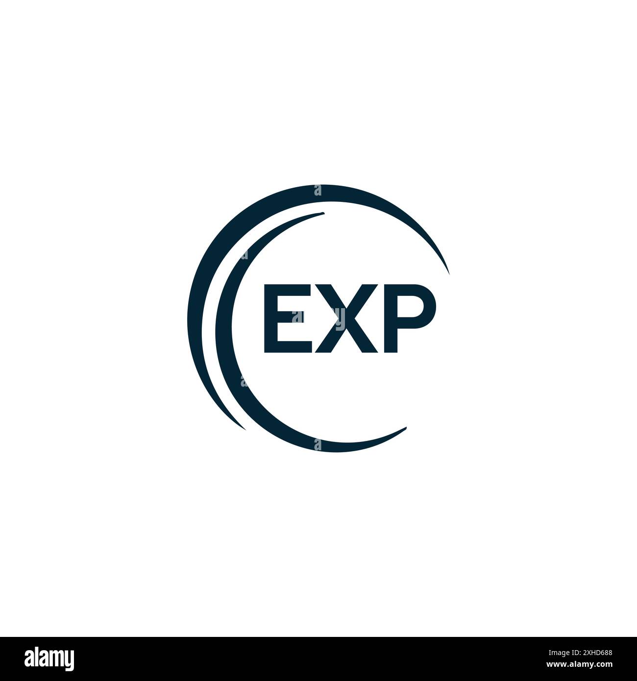 Exp gold logo hi-res stock photography and images - Alamy