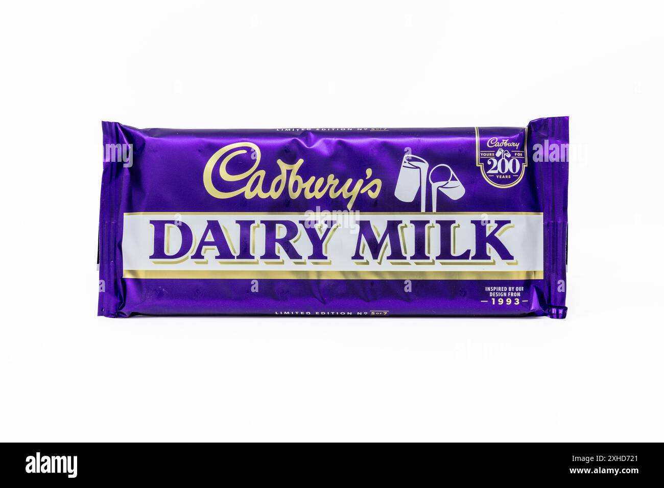 1993 cadbury dairy milk milk chocolate limited edition hi-res stock ...