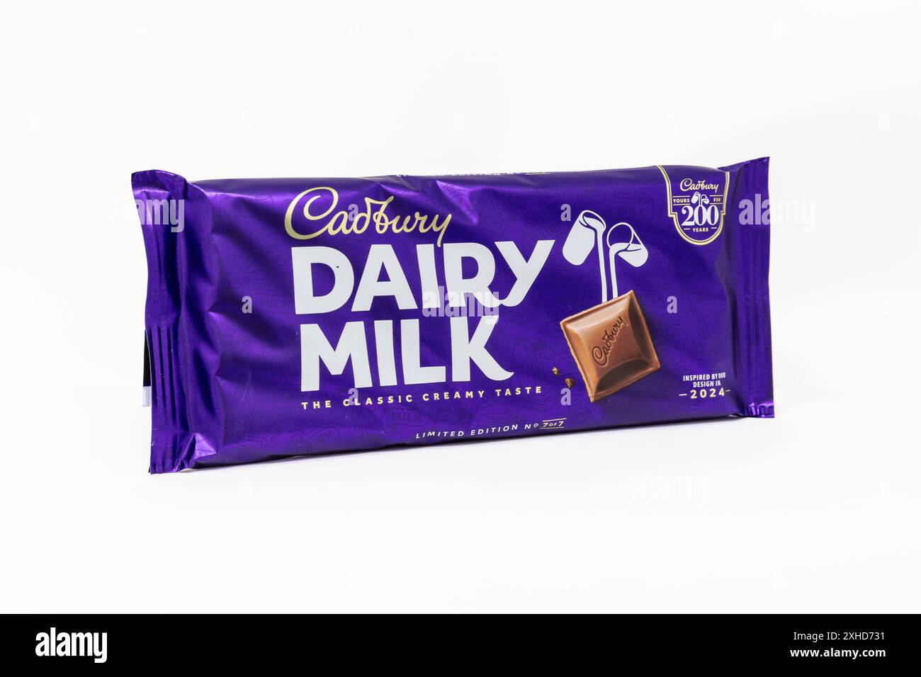 Cadbury Dairy Milk 2024 limited edition wrapper celebrating 200 years ...