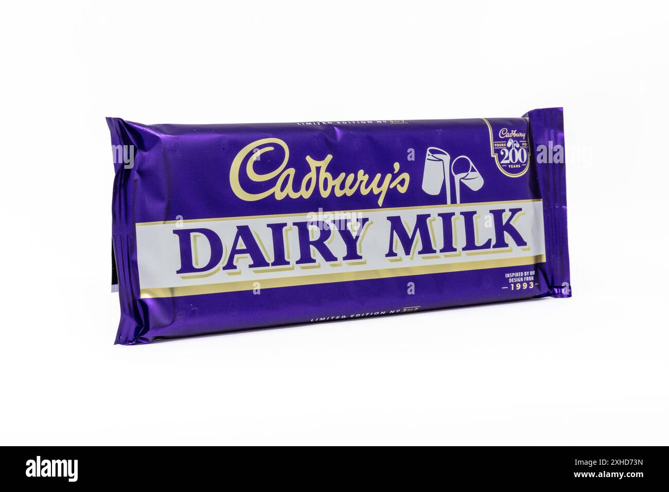 1993 cadbury dairy milk milk chocolate limited edition hi-res stock ...