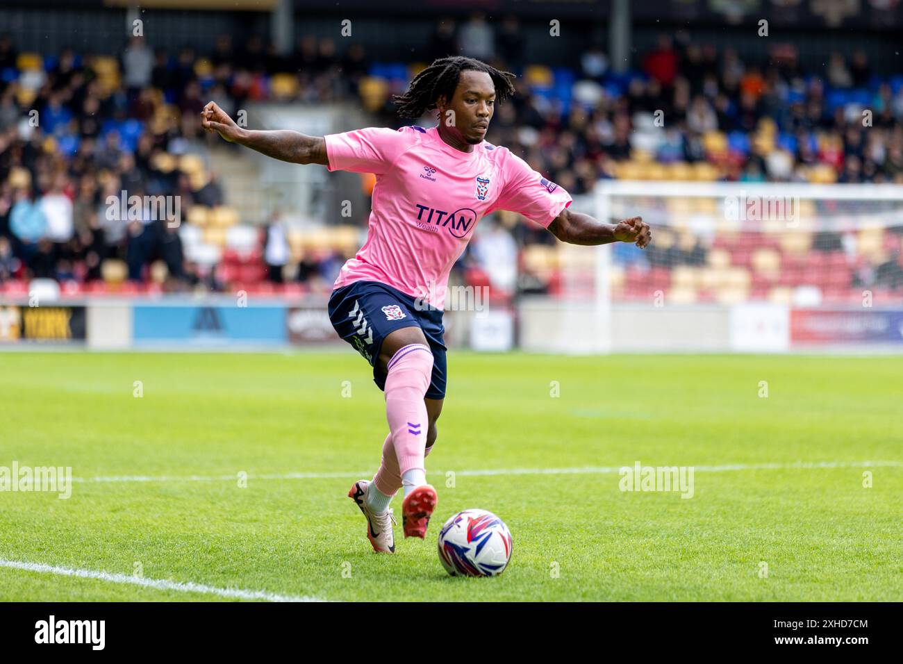 York, United Kingdom, 13 July 2024, York City VS Sheffield United Pre ...