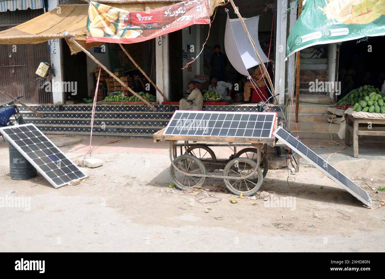 People use solar system for power generation during electricity load ...