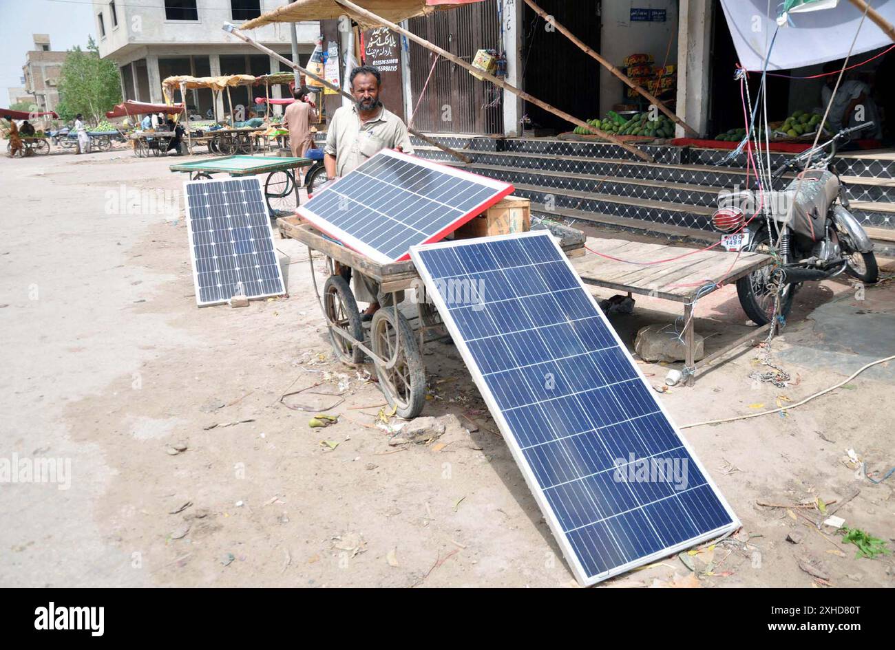 People use solar system for power generation during electricity load ...