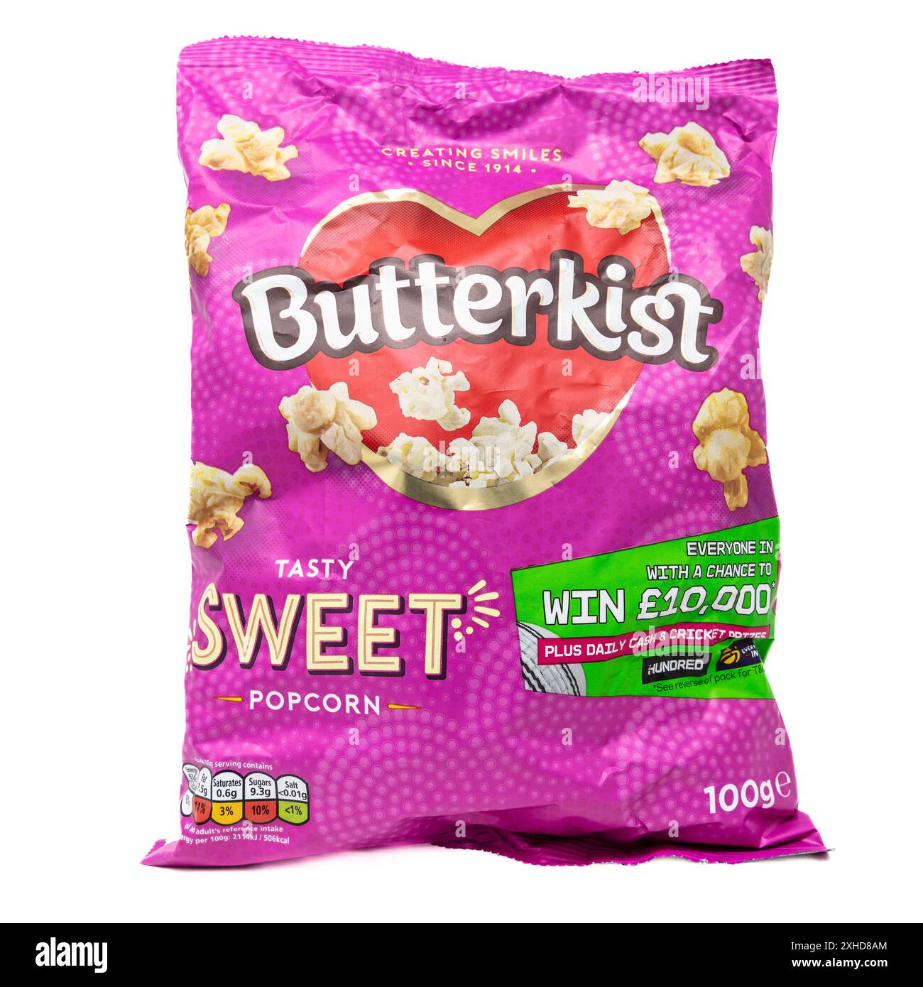 Butterkist Sweet Popcorn Stock Photo - Alamy