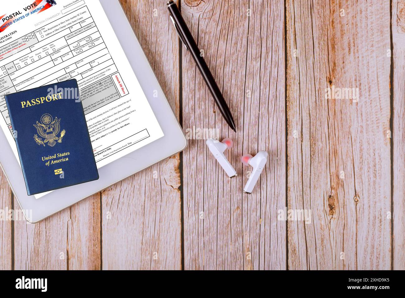 Voter registration application for 2024 presidential election has been ...