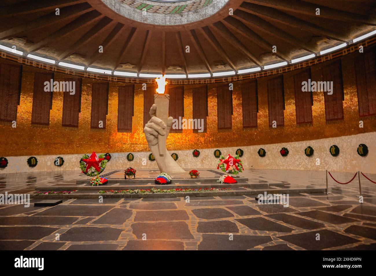 Russia, Volgograd - June 01, 2024: The Hall of Military Glory on ...