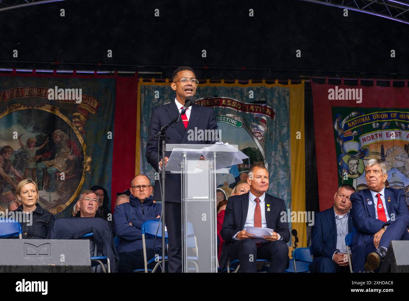 Durham, UK. 13 JUL, 2024. Daniel Kebede, General Secretary NEU ...