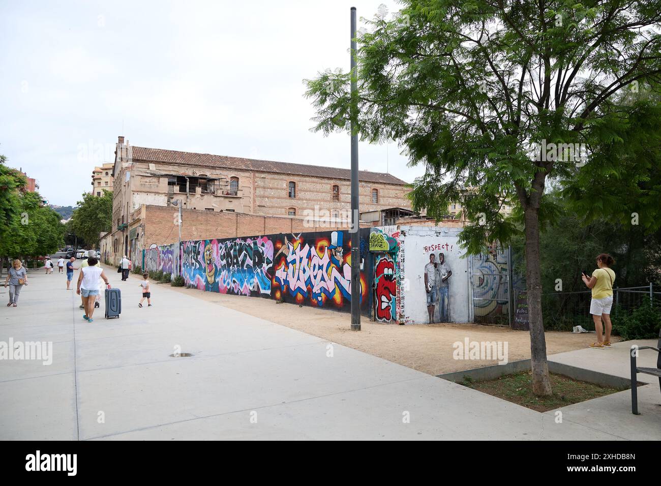 Graffiti by the artist TV Boy featuring Lamine Yamal and Nico Williams ...