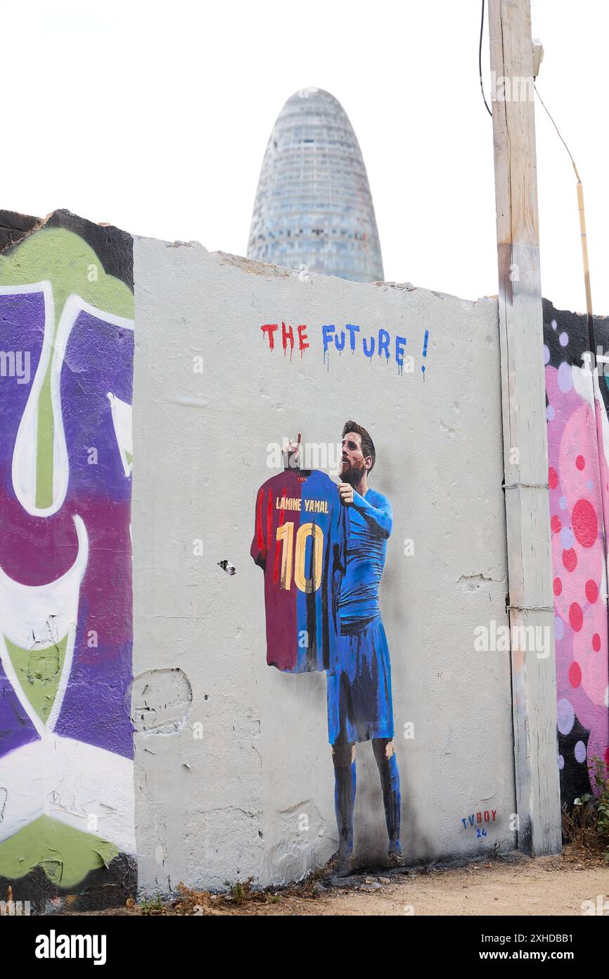 Lamine yamal messi hi-res stock photography and images - Alamy