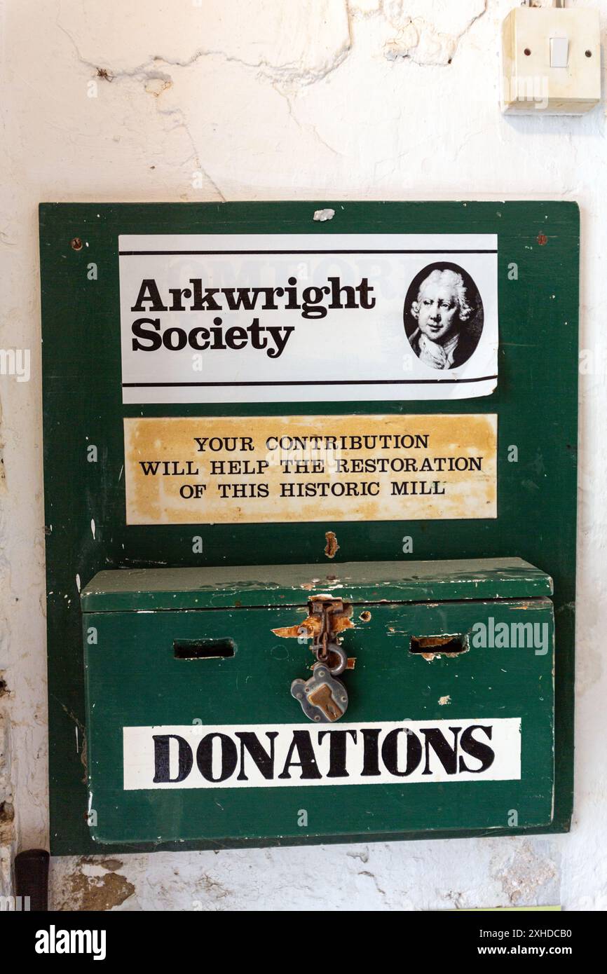 Cromford Mill, world's first water-powered cotton spinning mill ...