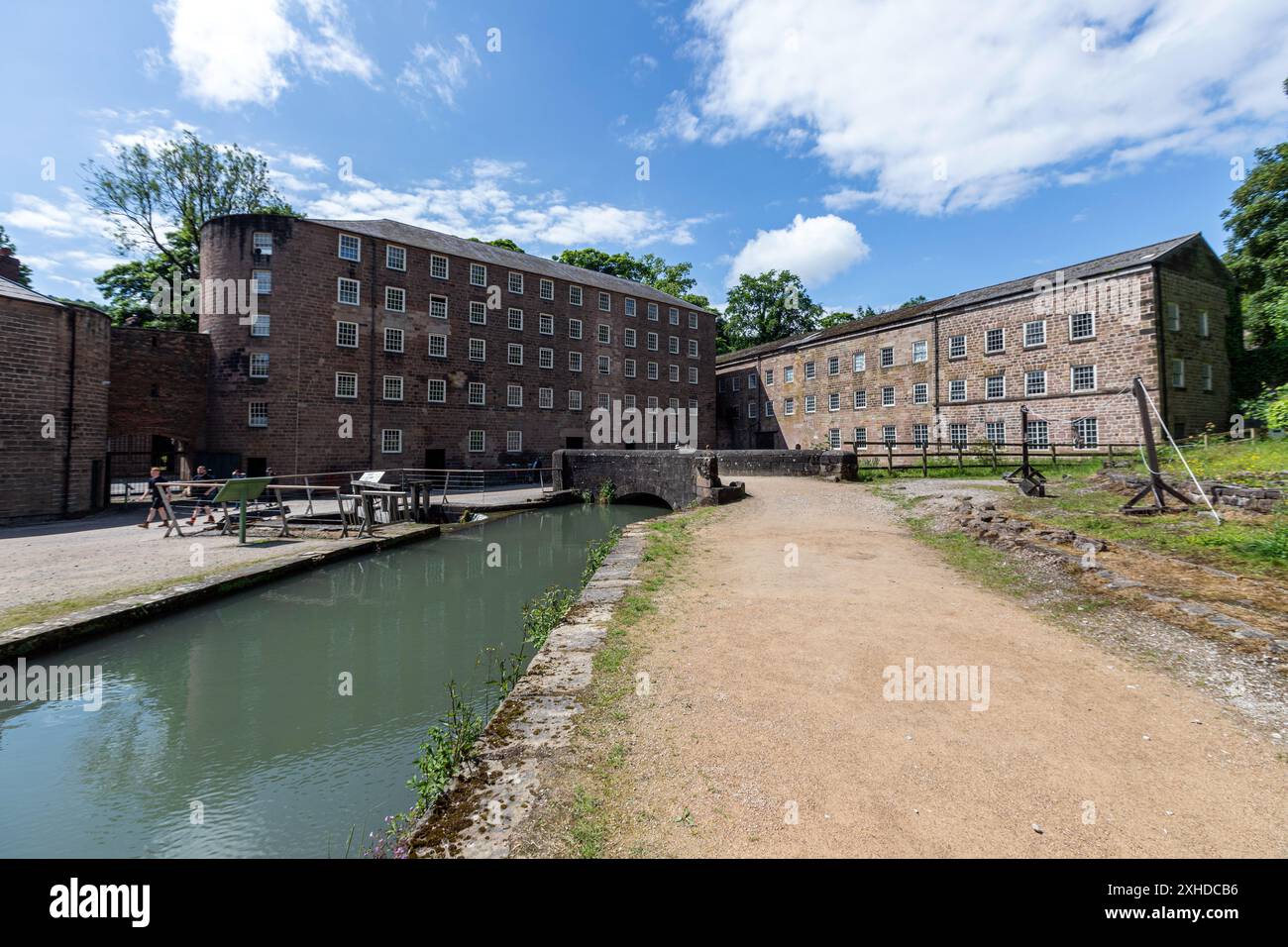 Cromford Mill, world's first water-powered cotton spinning mill ...