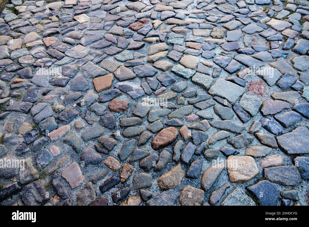 Old cobblestones street in detail Stock Photo - Alamy