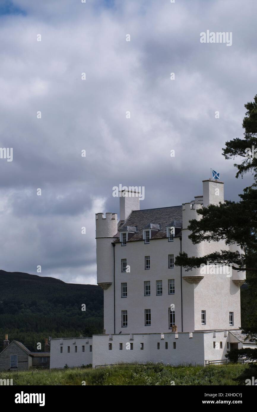Braemar Castle ,A 17th century castle Scotland Stock Photo - Alamy