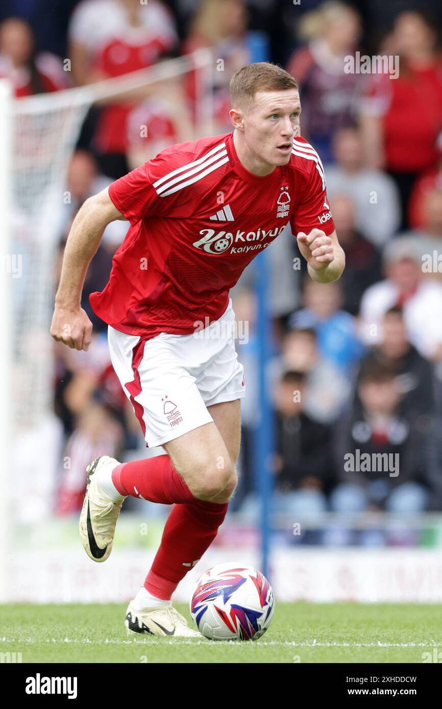 Nottingham ForestÕs Elliot Anderson during the pre-season friendly ...