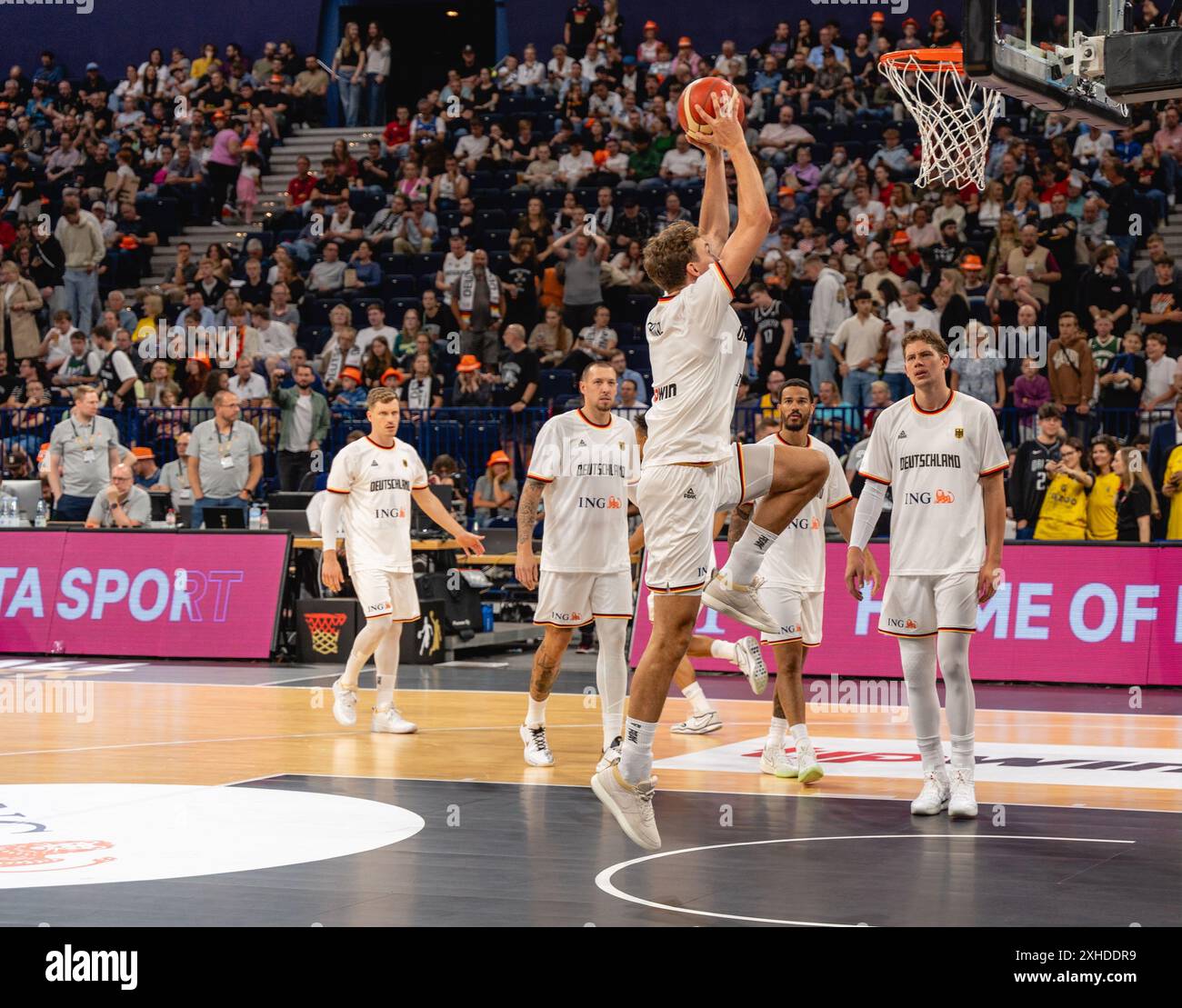 Franz Wagner (Deutschland, #9) Basketball Herren Laenderspiel 2024 in ...